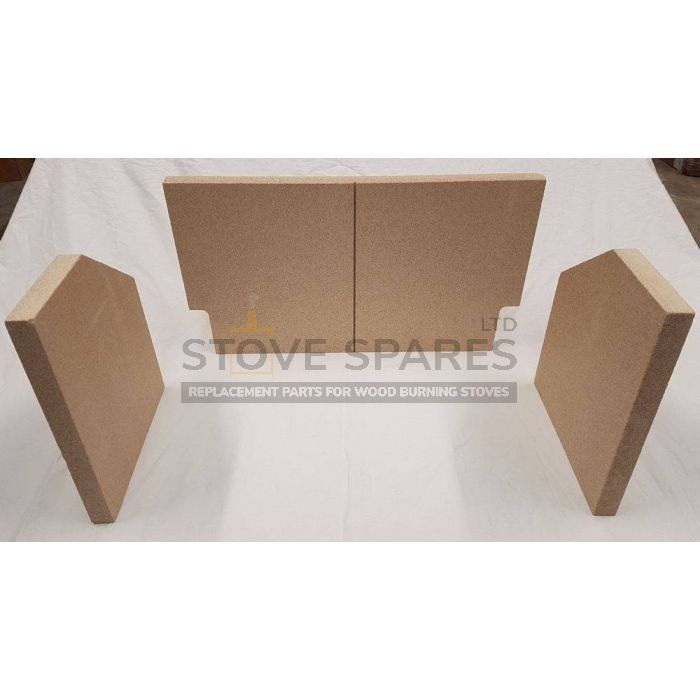 Replacement Fire Brick Set For Clearview 750