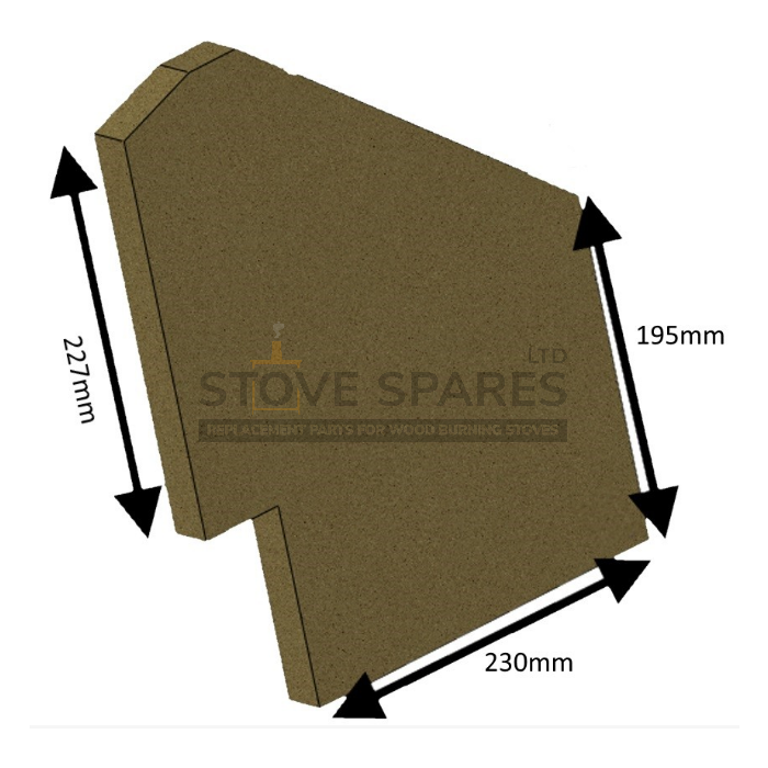 Hunter Herald 8 Side Fire Brick (MK2) - HHR08098