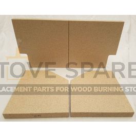 Replacement Fire Brick Set For Clearview 650