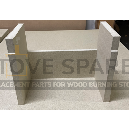 Stovax Brunel 2CB Vermiculite Fire Brick Set - LBR3/LBR2/LBR1